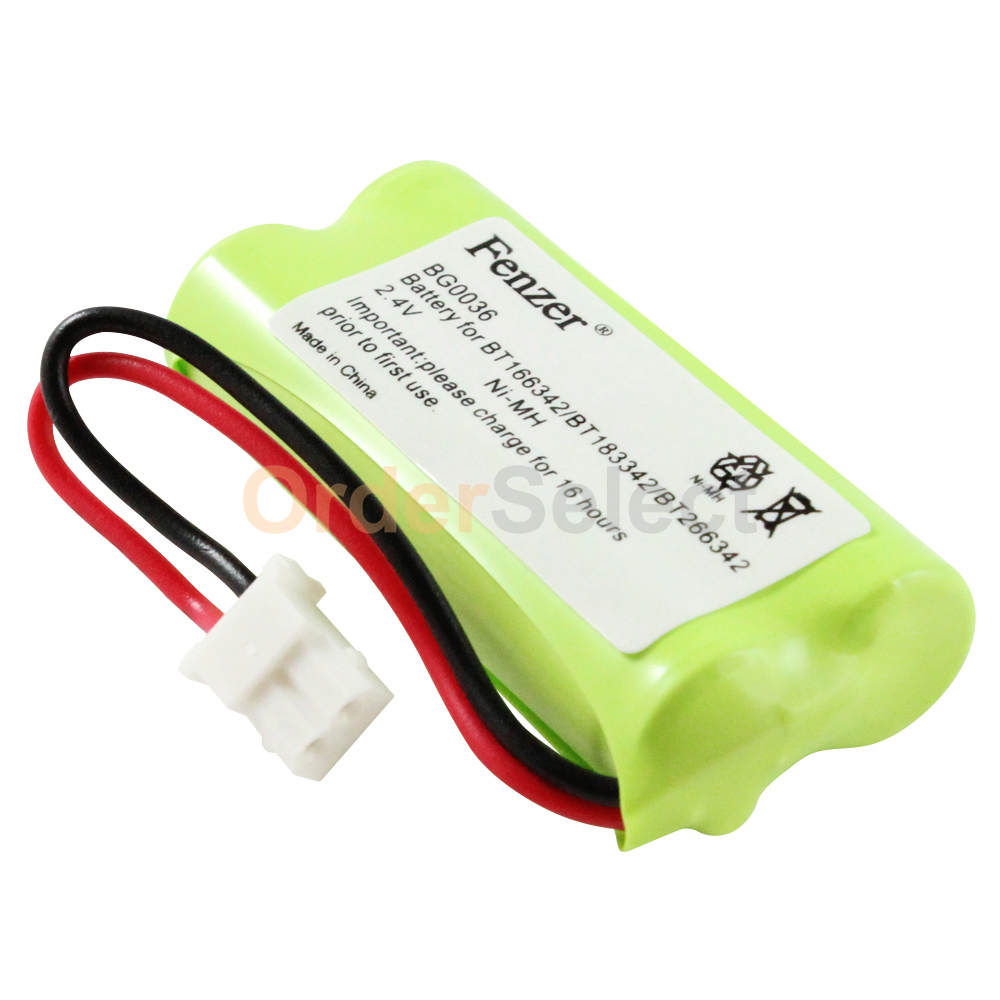 2 Cordless Home Phone Battery Pack for VTech BT166342 BT266342 BT183342 ...