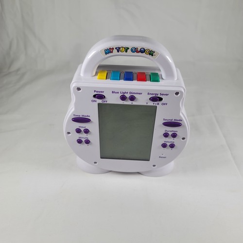 My Tot Clock All-In-One Toddler Sleep Aid Alarm Nightlight No Power ...