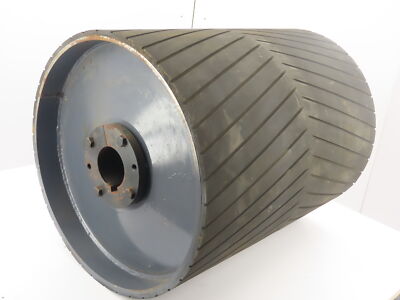 PCI Heavy Duty Crowned Conveyor Pulley Drum Drive 24"x32" Herringbone ...
