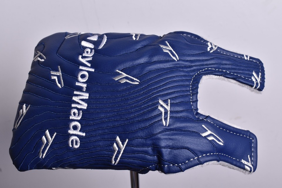 NEW TAYLORMADE GOLF PUTTER COVER BLUE FITS CENTER SHAFTED PUTTERS ...