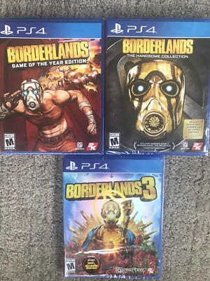 4 Game Bundle BORDERLANDS PS4 NEW | eBay