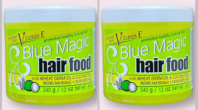 2 x Blue Magic Hair Food for Dry & Damaged Hair 12 oz (340g) | eBay UK