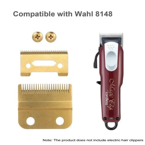 Wahl Replacement Magic Clipper Blade | GOLD Stagger Tooth Crunch Blade ...
