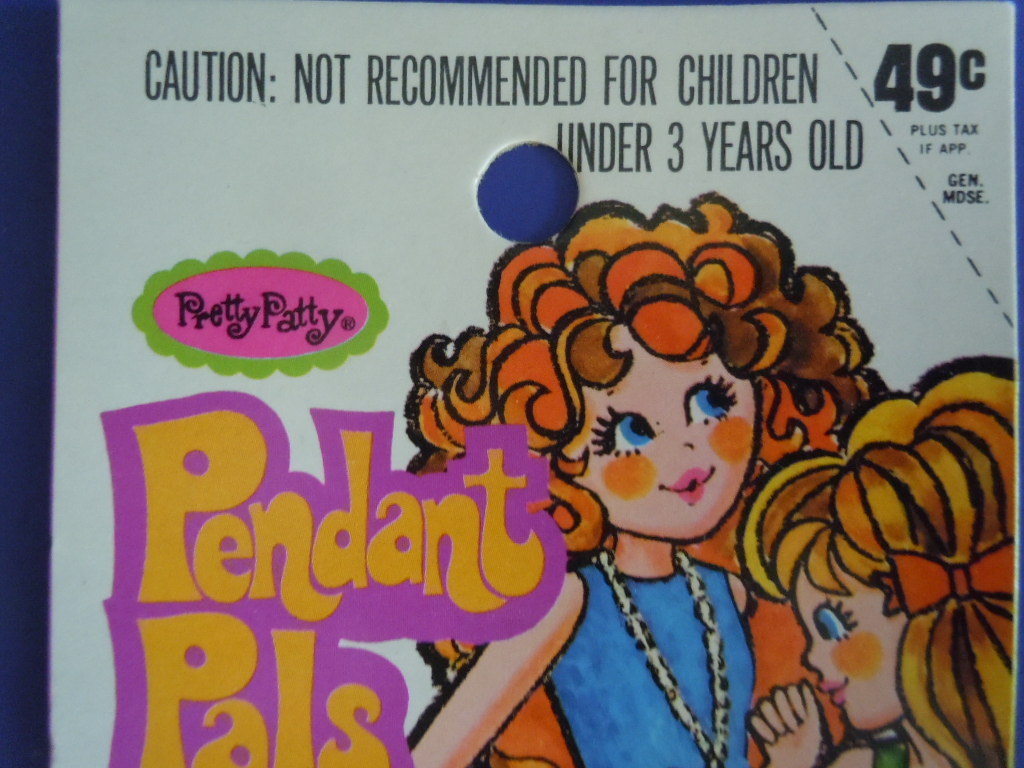 1970'S PRETTY PATTY PENDANT PALS RED MONKEY KIDDLE CLONE NECKLACE UN ...