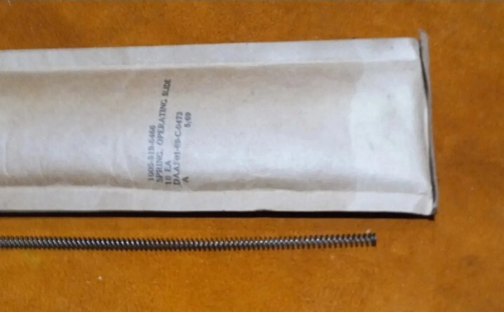 M1 Carbine Operating Slide Spring USGI NOS | eBay