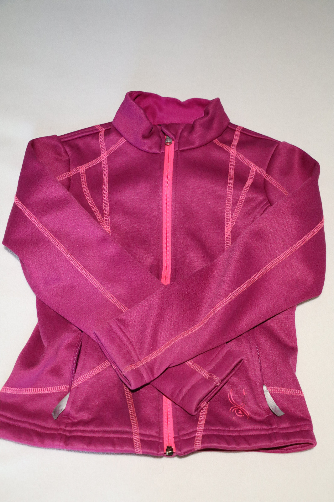 Spyder Girls Jacket Coat Pink GUC Full Zip XS (roughly sz 6 | 7) | eBay
