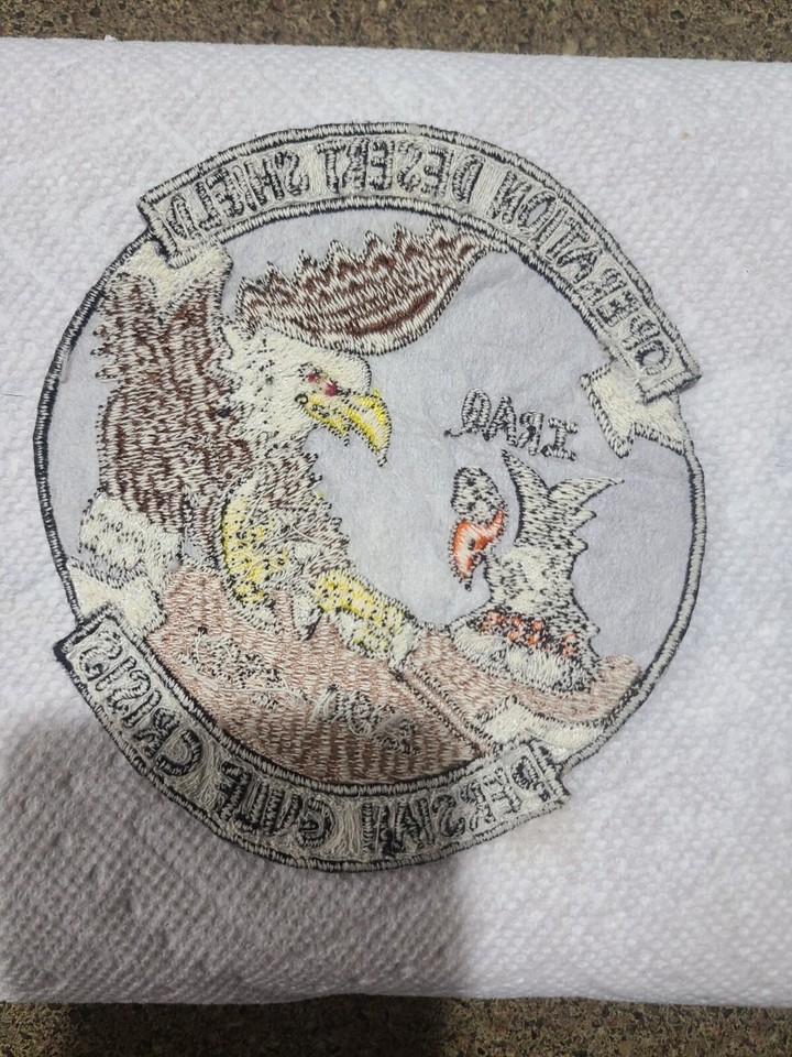 Vintage Desert Storm/Desert Shield Sew On Patch RARE Find For ...