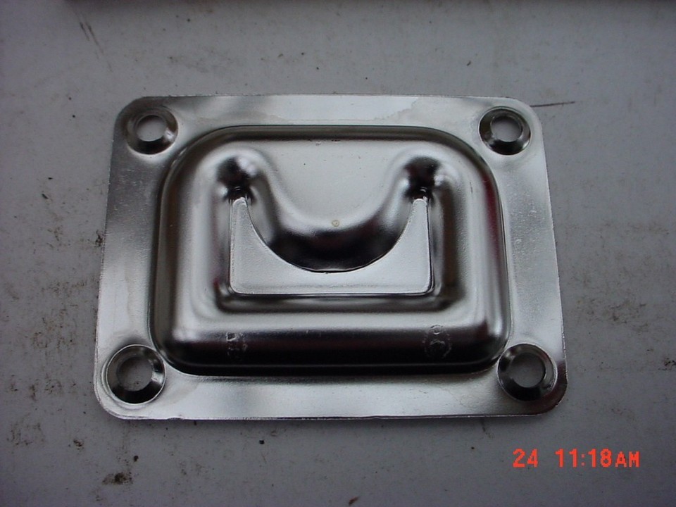 3X Lashing Ring Stainless Steel Boat or Trailer Tie Down Recessed ...