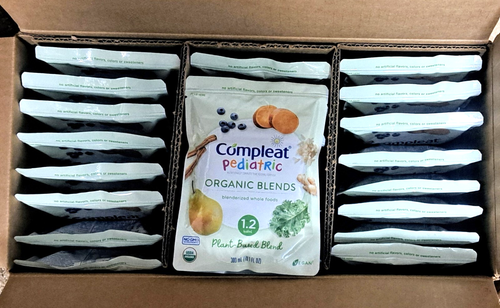 24 Pouches Compleat Organic Blends Plant Based Tube Feeding Formula | eBay