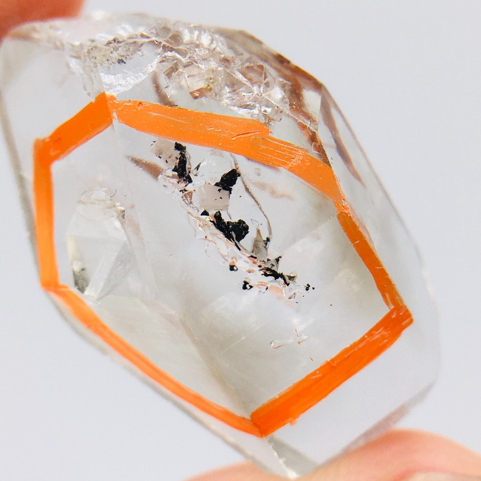 TOP Natural Herkimer diamond crystal moving water quicksand drop ...