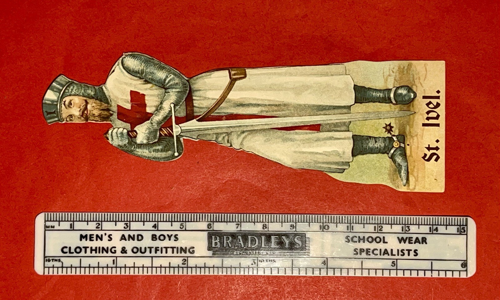 Rare Cut Out Chromo C1910 Bookmark Advertising St. Ivel Cheese | eBay