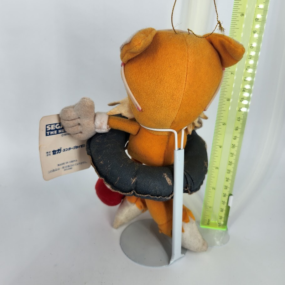 Sonic The Hedgehog Plush 1994 SEGASONIC Tails Lifebuoy Old Toy Japan ...