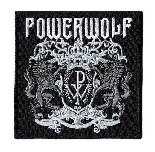 Powerwolf Crest Sew On Patch German Power Heavy Metal Music Band Logo ...