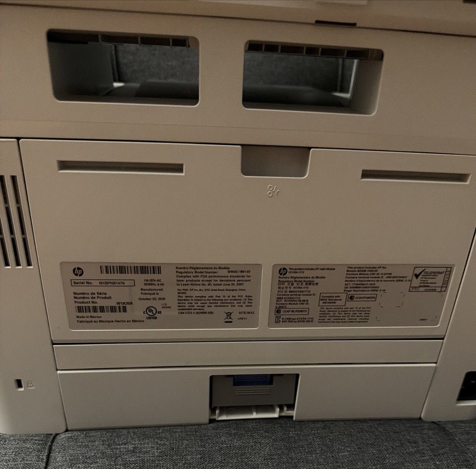 HP LaserJet Pro MFP M428fdw All-In-One Monochrome Laser Printer 1143 ...