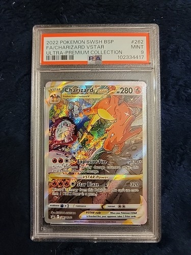 Pokemon Charizard VSTAR SWSH262 SWSH Premium Collection UPC Promo MINT ...