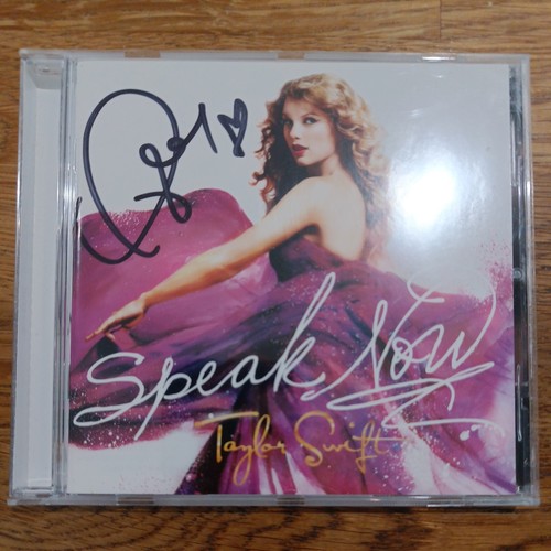 TAYLOR SWIFT - Speak Now. Rare, Original Signed Copy. Big Machine 2010 ...