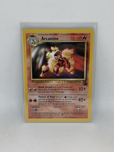 Arcanine 6 Promo Pokemon TCG WoTC Promo | eBay