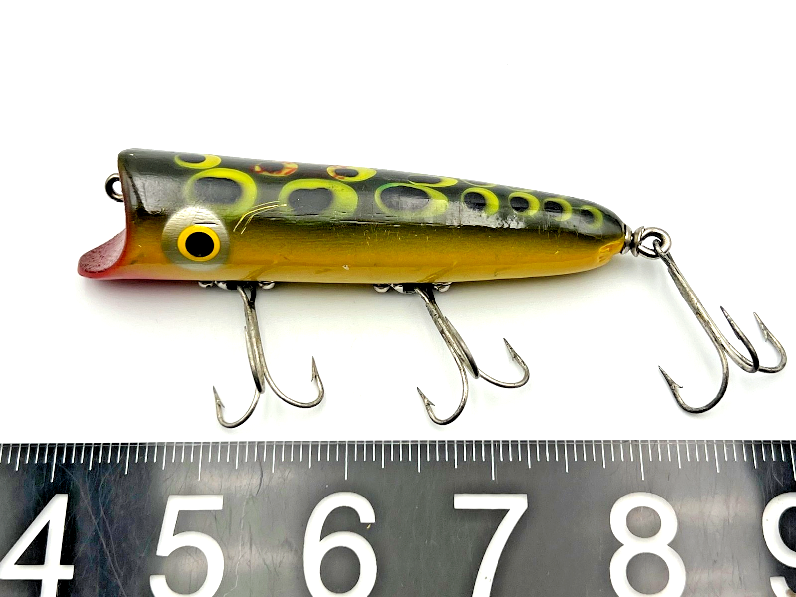 Vintage Weber Mr. Champ 1/2oz Wood Topwater Fishing Lure | eBay