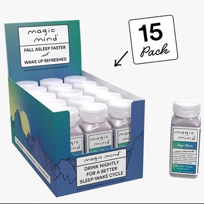 Magic Mind Sleep Performance Shots Natural Sleep Aid Drink Shots ( 15 ...