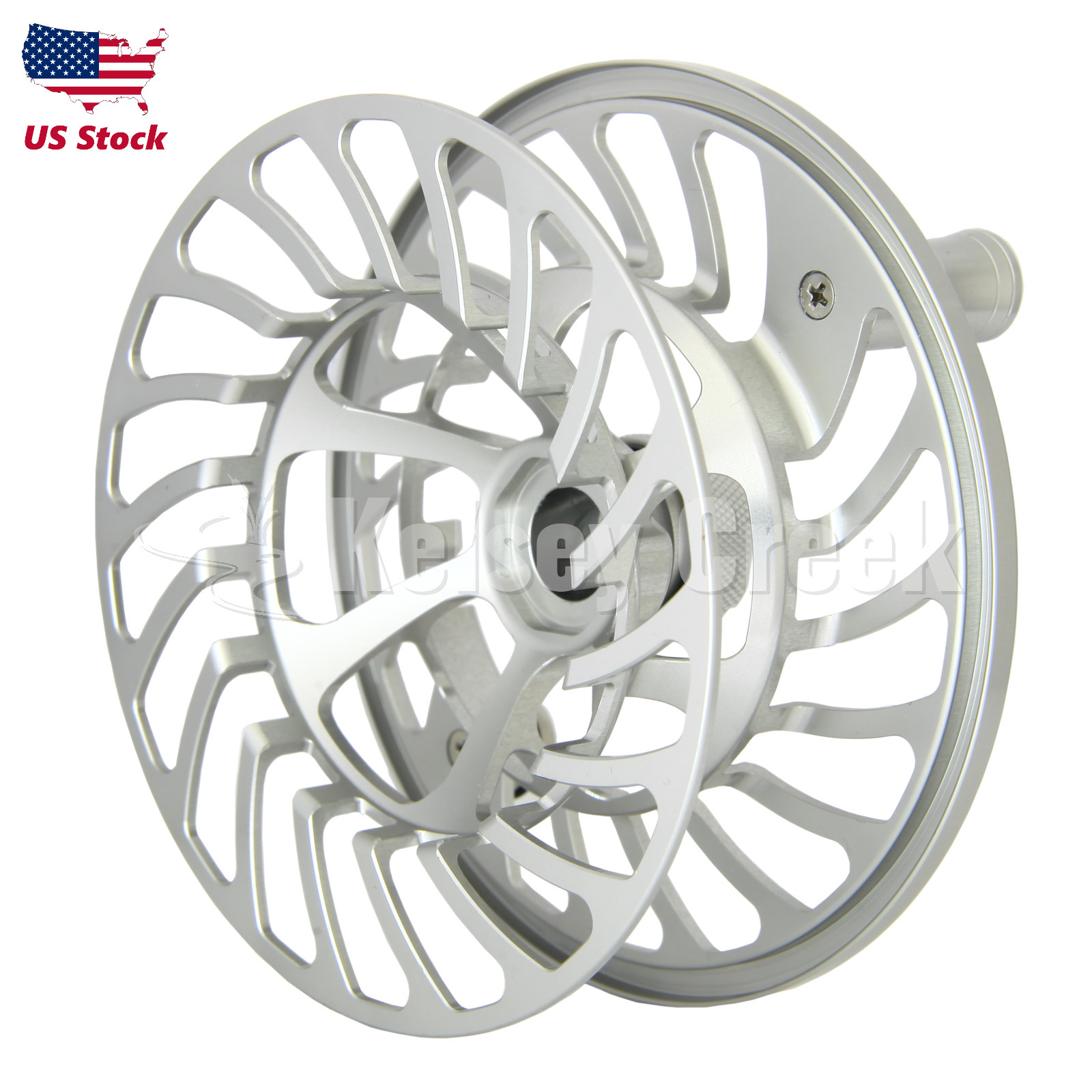 Maxcatch Premium Fly Fishing Reel, Fully Sealed Waterproof, V-Shaped ...