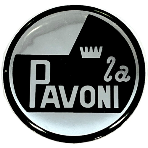 La Pavoni Genuine Logo Sticker Black/Silver Europiccola, Professional ...