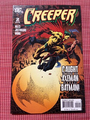 The Creeper #2 Between Axeman Batman Steve Niles Chris Chuckry DC ...