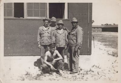 WW2 Drew Field Tampa FL 1942 Rudy Red Bloom Tiney Soldier Barracks ...