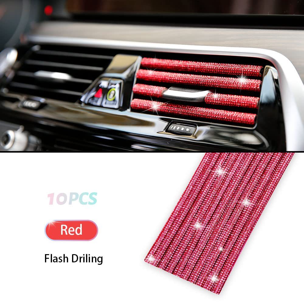 Glamorous Bling-0001 Car Interior Decoration Sparkling Diamond Inlay ...