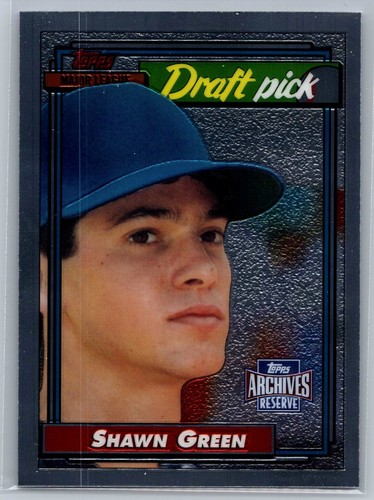 Shawn Green 2001 Topps Archives Reserve Future Rookie Reprints #4 ...