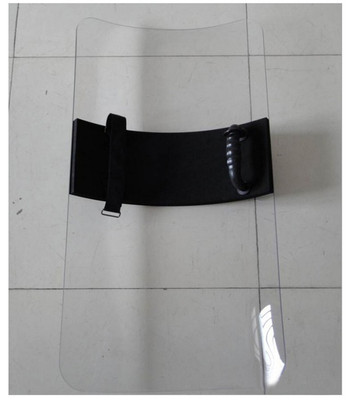 3mm Plastic Transparent Protective Riot Prevention Shield for Cosplay ...
