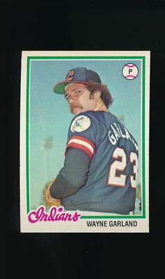 1978 Topps #174 Wayne Garland * Pitcher * Cleveland Indians * EX-MT/NM ...