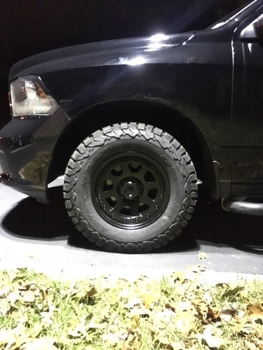 Pacer 166sb Nighthawk 17x8.5 5x139.7 15et Satin Black Wheel for sale ...