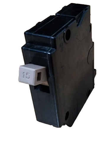 Cutler-Hammer CH115 Type CH 1 Pole 15 Amp 120/240VAC FULL NOTCH METAL ...