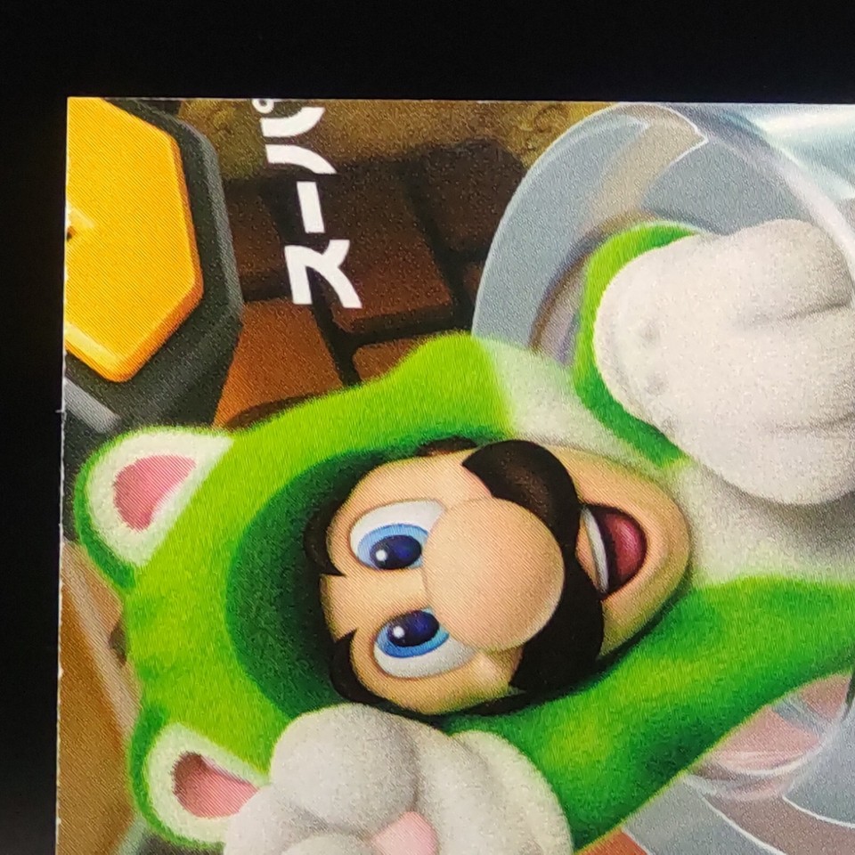 Cat Goomba Super Mario Bros World Vintage Card Topsun Nintendo Japanese ...