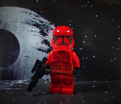 Lego Star Wars Minifigure Red Sith Trooper - Episode 9 sw1065 w ...