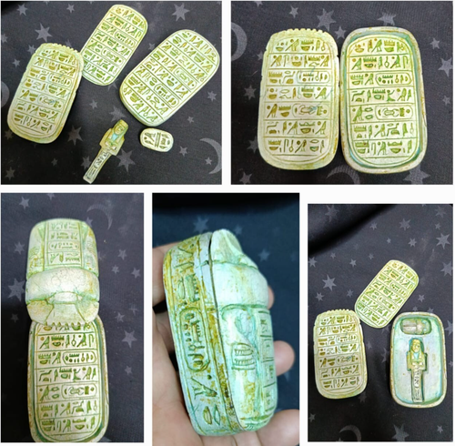 Ancient Egyptian Antiques Egyptian Scarab Box Coffin With Scarab ...