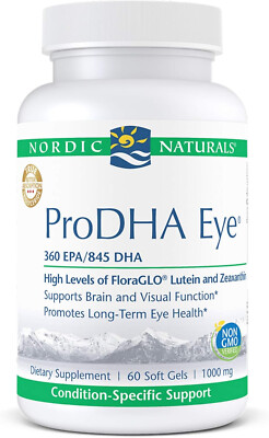 Nordic Naturals - ProDHA Eye (60gels) | eBay