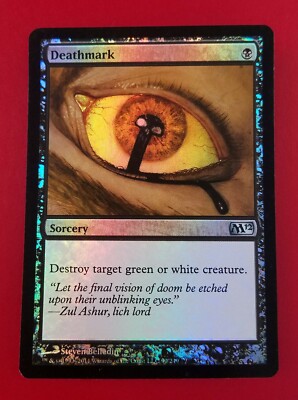 1x Deathmark | FOIL | M12 Magic 2012 | MTG Magic Cards | eBay
