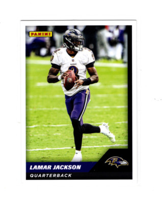 2021 Panini NFL Sticker and Card Collection Lamar Jackson #60 Baltimore ...