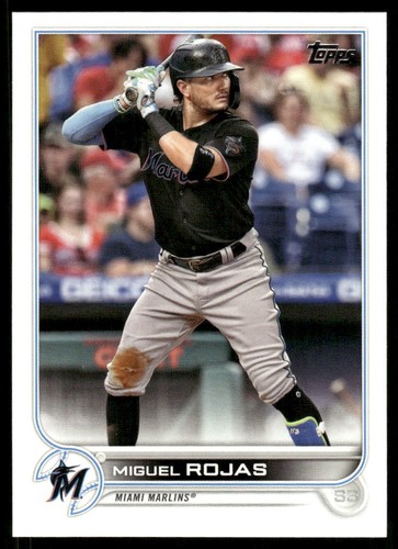 2022 Topps Miguel Rojas Miami Marlins #544 | eBay