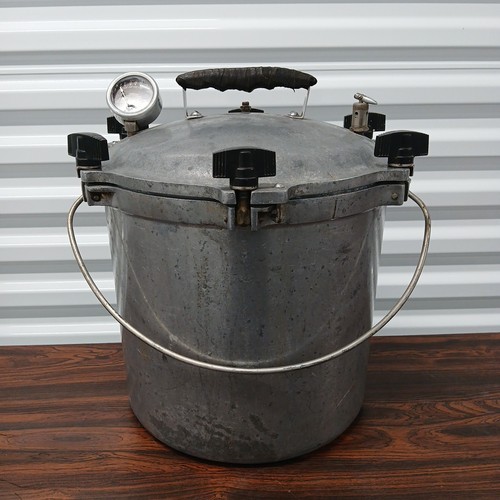Vintage Aluminum Pressure Cooker 18 Qt Quart Canner | eBay