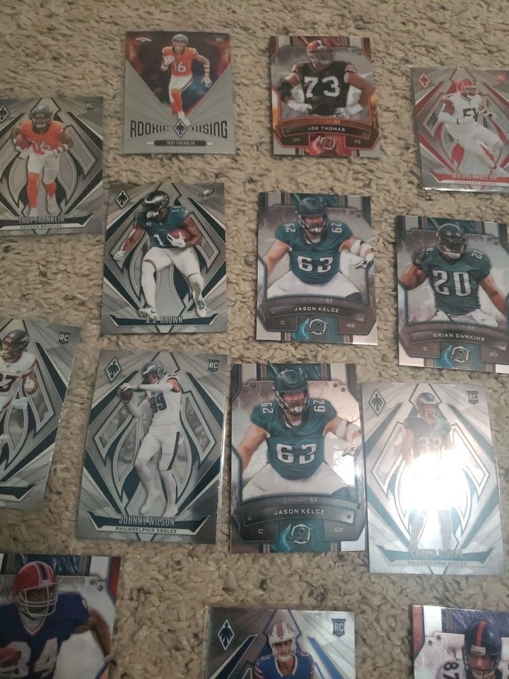 NFL Lot AJ Brown Brian Dawkins, Keon Coleman, Joe Thomas, JJ Watt ...