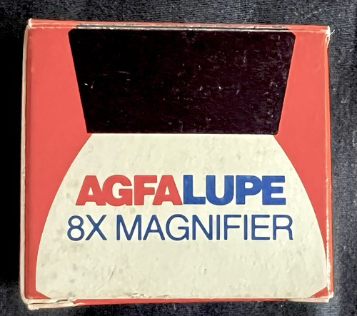 Agfa Lupe Loupe 8x Pocket Size Lightweight Magnifier Made in Germany | eBay