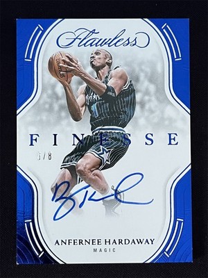 2024-25 Panini Flawless Anfernee Hardaway Sapphire Finesse Signatures ...
