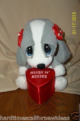 Dan Dee Sad Sam & Honey Sad Eyed Basset Hound Plush With Heart ...