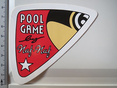 Aufkleber Sticker NAF NAF - Pool Game - Mode - Design - Fashion (2886 ...