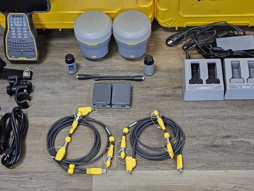 Trimble R12 R12i GPS GNSS Beidou Galileo RTK Base Rover Kit w/ TSC7 ...
