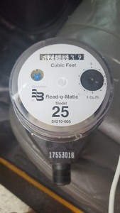 Badger 1/2 or 3/4 M25 Plastic Water Meter NSF61 please specify either ...