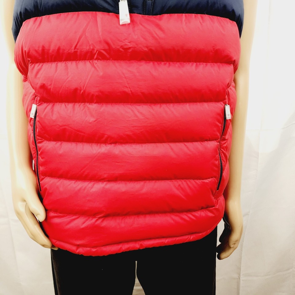 Polo Ralph Lauren Big Crest Cookie Patch Hooded Pullover Puffer Vest ...