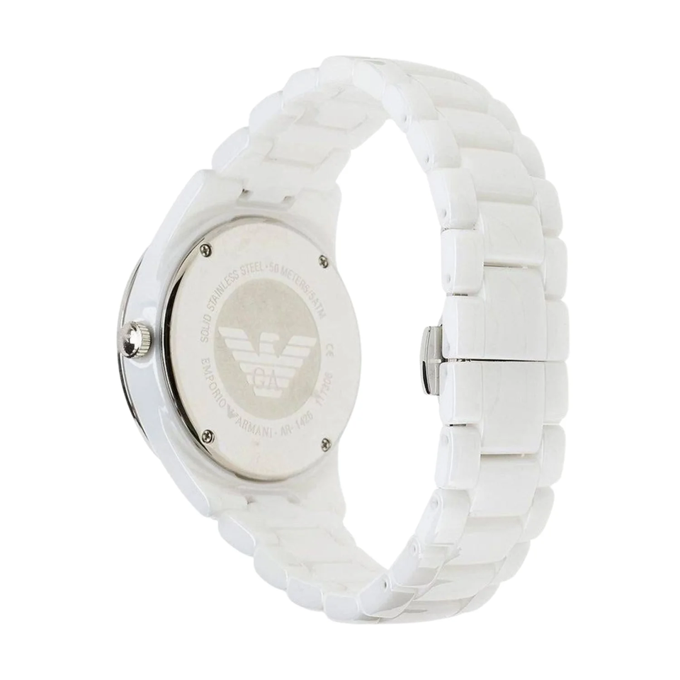 Emporio Armani Ceramica White Men's Watch - AR1456 for sale online | eBay